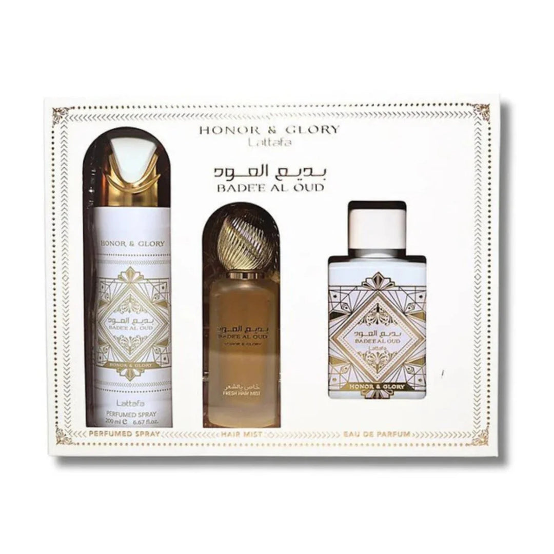 Badee Al Oud Honor & Glory 3 pieces Gift Set - Women