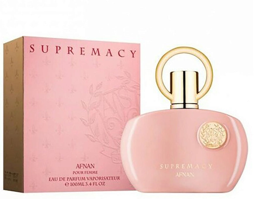 Supremacy Pink by Afnan 3.4 oz EDP | Elegant Floral Perfume for Women